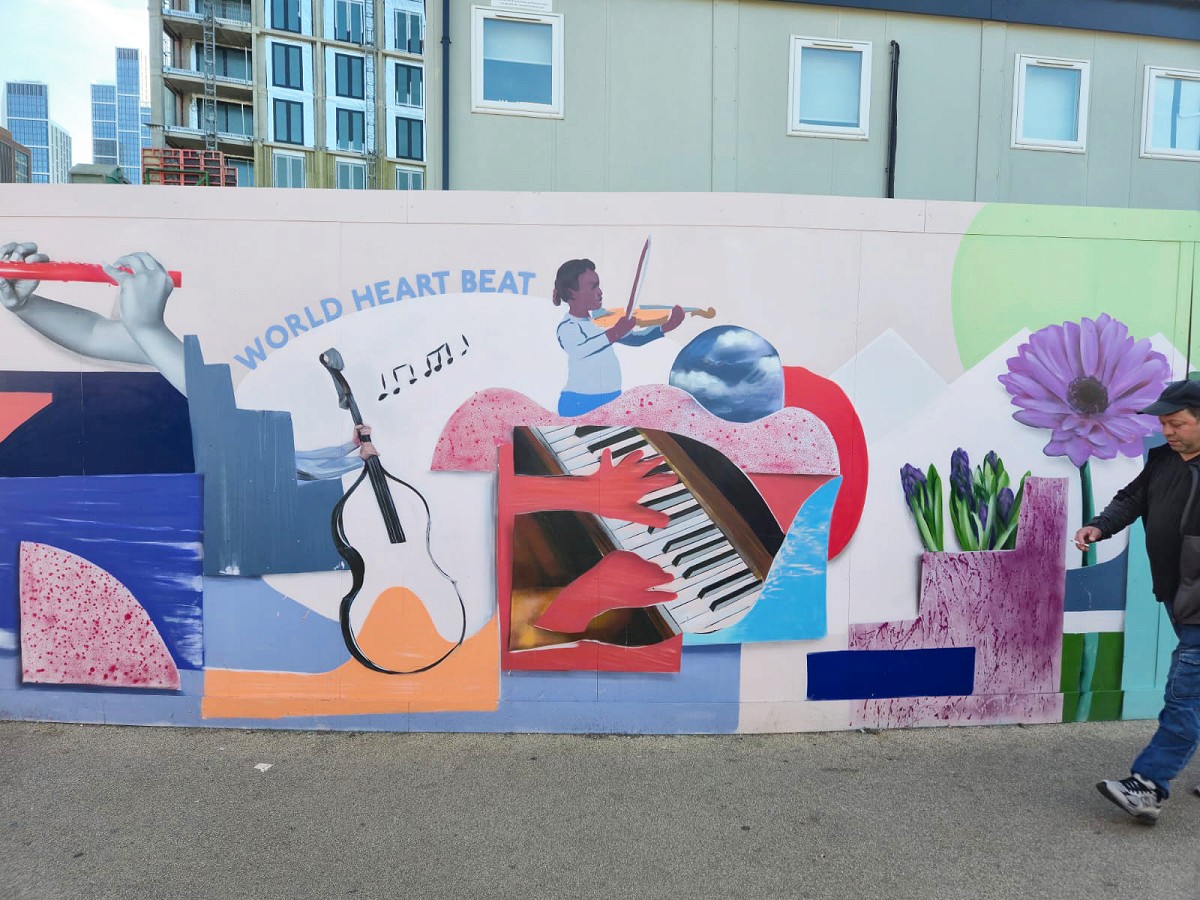 Celebrating Art and Community: A Look at Hixxy’s Mural in Nine Elms ...